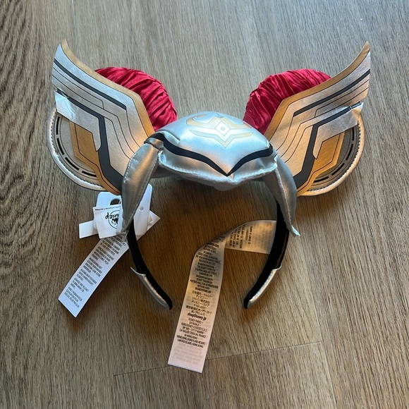 Disney | Accessories | Disneyland Parks Mighty Thor Mouse Ears Nwt ...